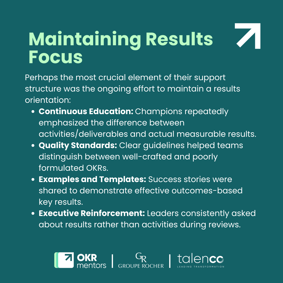 Groupe Rocher OKR Case Study | Driving a Results Culture